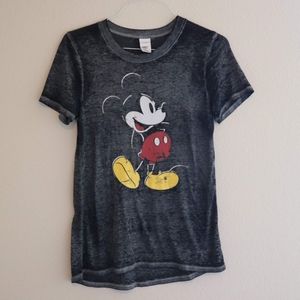 Disney | Tops | Disneys Mickey Mouse Black Shirt | Poshmark